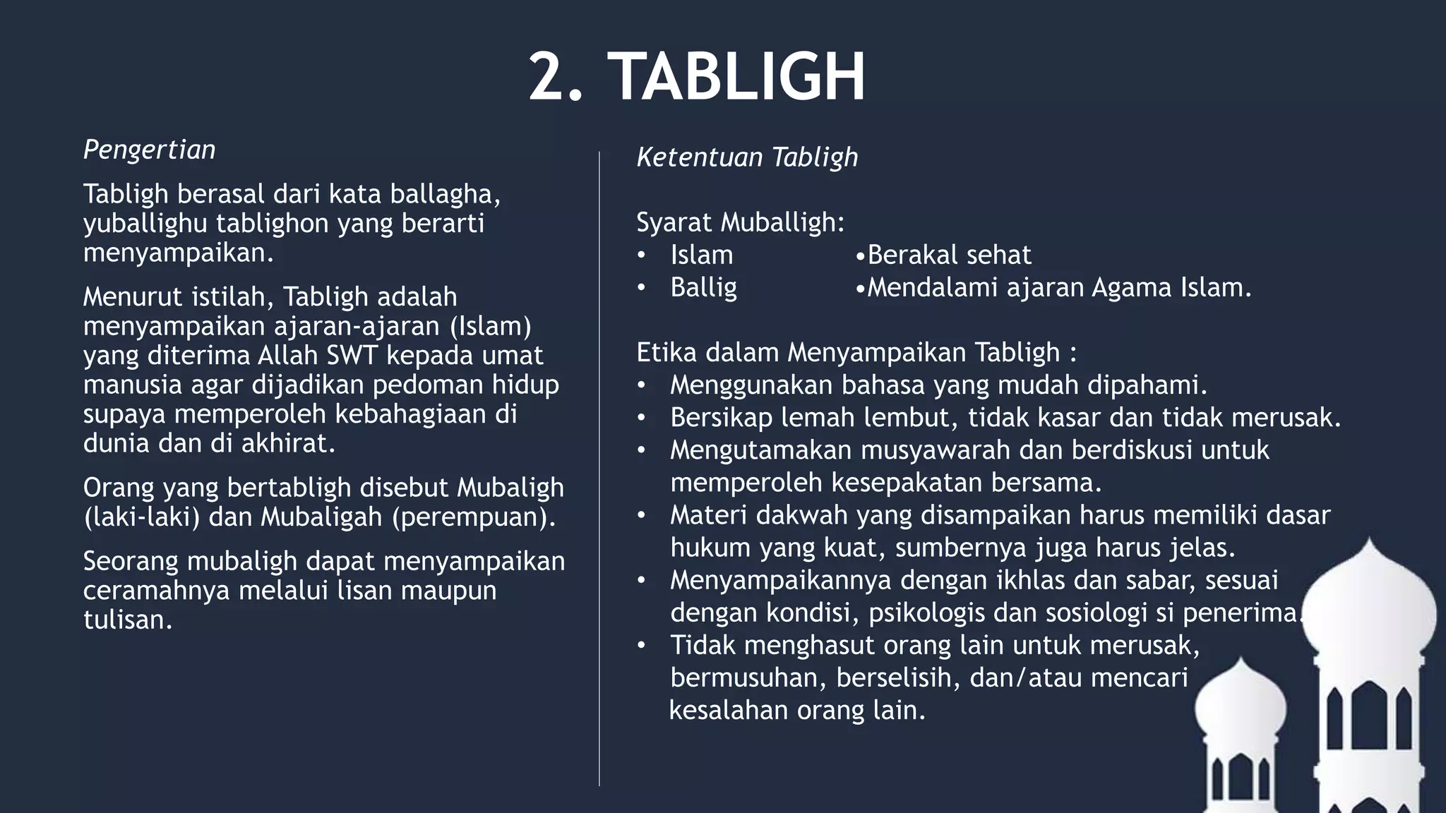 Santun dan damai dalam berdakwah | PPTX