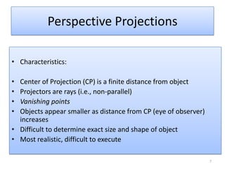 Projection In Computer Graphics | PPTX