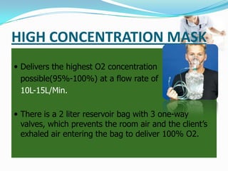 oxygen therapy | PPTX