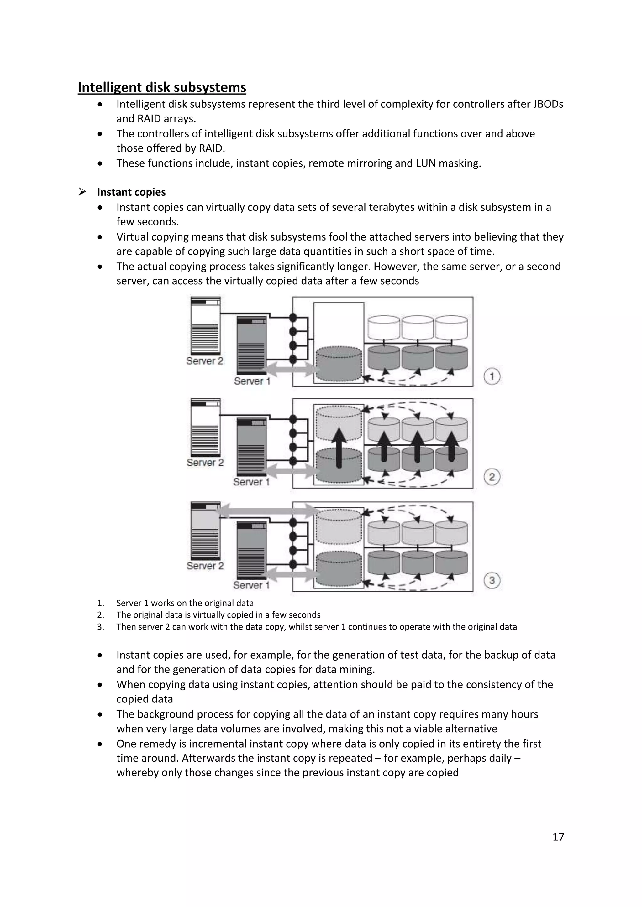 Storage Area Networks Unit 2 Notes | DOCX