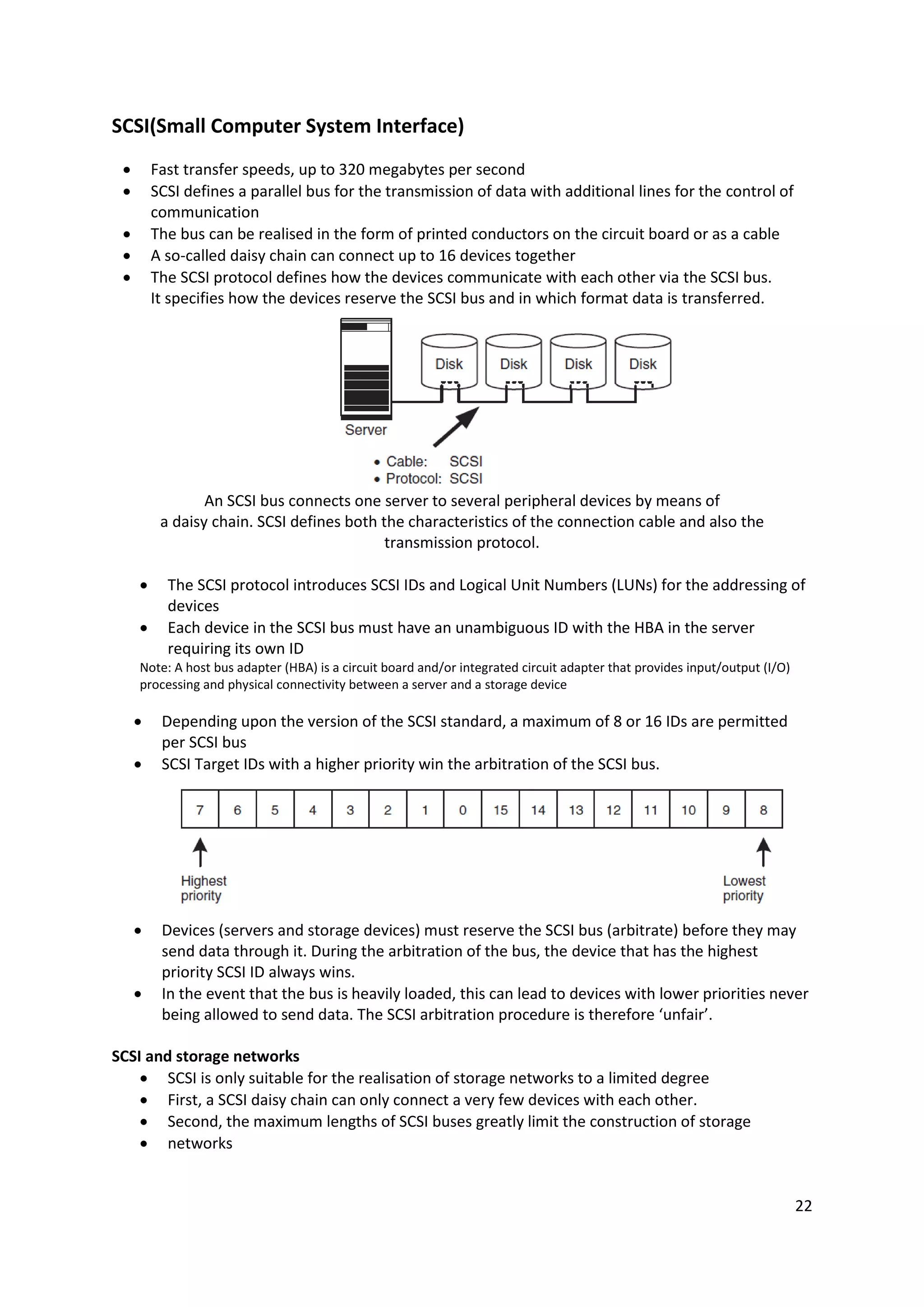 Storage Area Networks Unit 2 Notes | DOCX