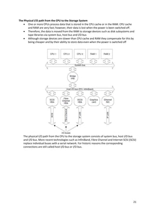 Storage Area Networks Unit 2 Notes | DOCX | Computing | Technology ...