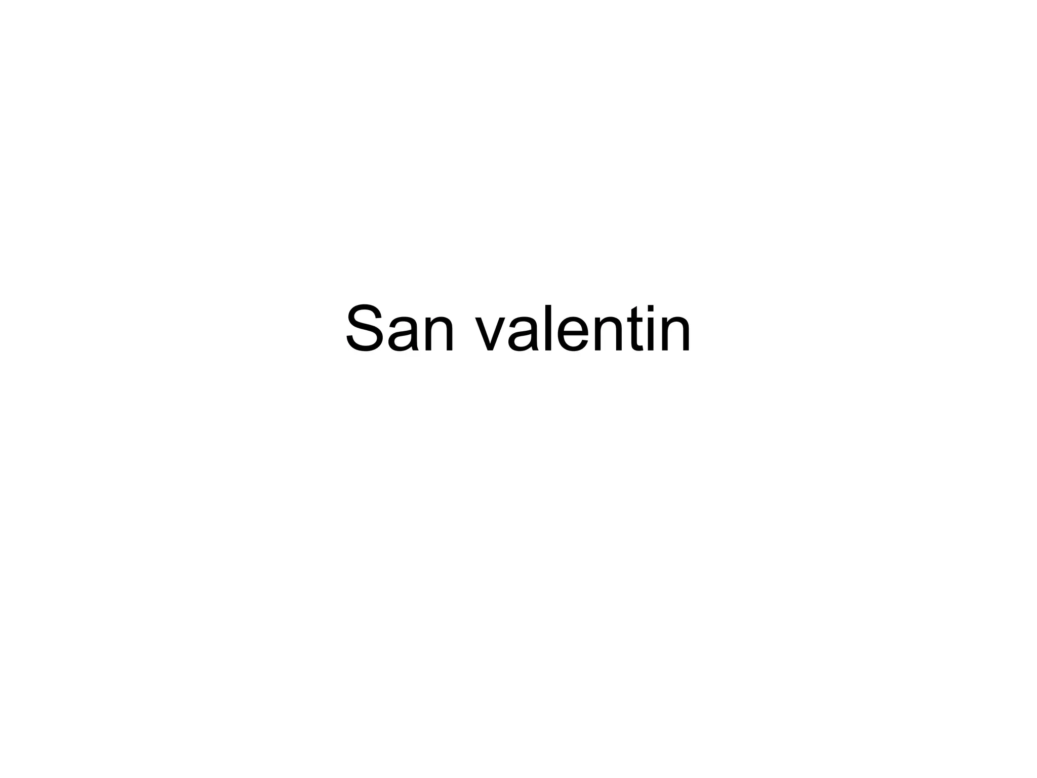 San Valentin | PPT