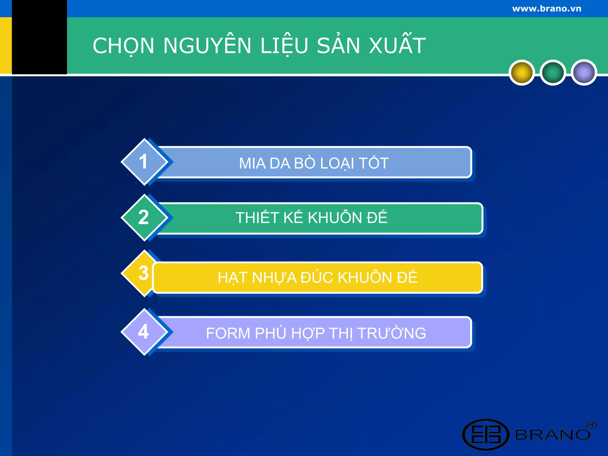 San xuat giay brano | PPTX