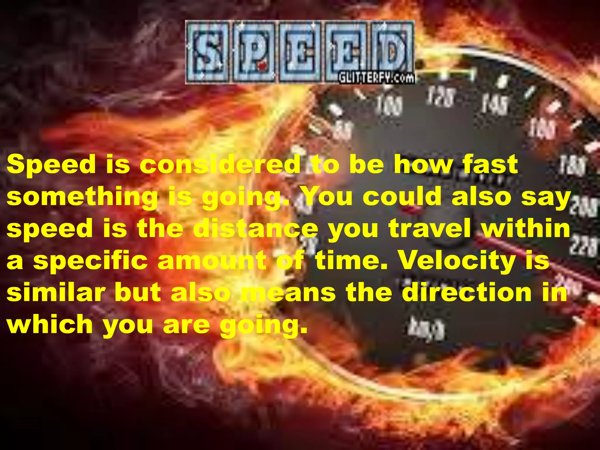 speed and efficiency | PPTX