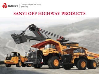 Sany mining equipment series | PDF