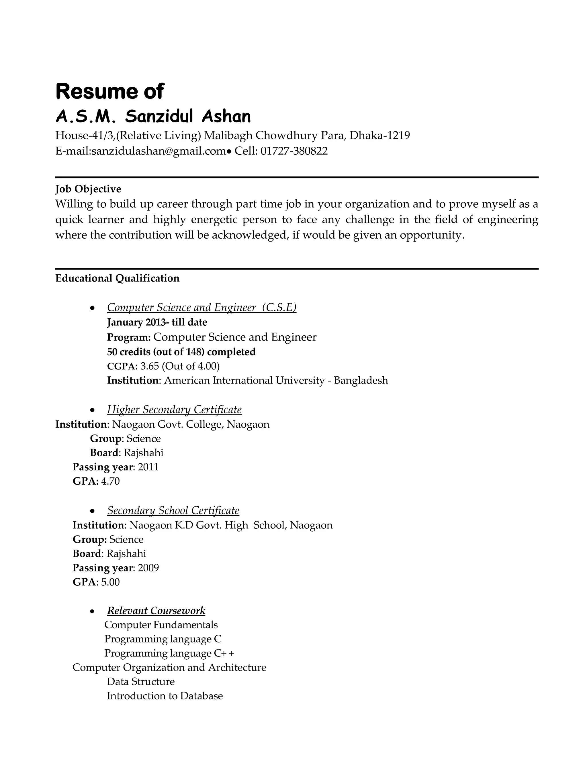 C.V | DOCX | Technology & Computing