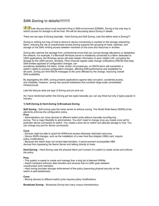 San zoning in details | DOC