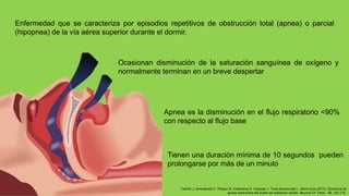 Sindrome de apnea obstructiva del sueño (SAOS) | PDF | Lung and ...