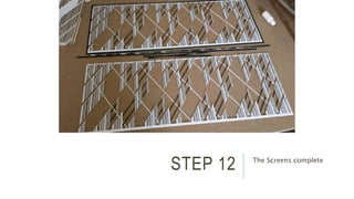 Architectural model screen assembly for SAOTA | PPT