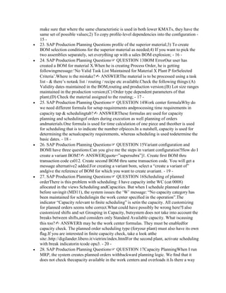 Sap | DOCX