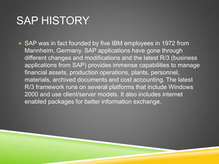 Sap | PPT