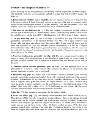 The standard Automated Perimetry and staging of Glaucoma | DOCX