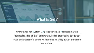 Introduction to SAP - Why SAP is Important for your Business | PPT