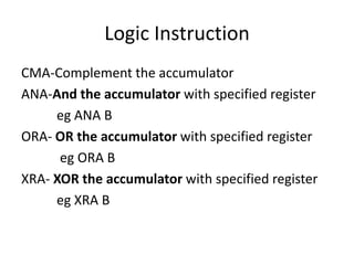 Sap 2 OF MICROPROCESSOR | PPTX