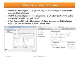 Sap bo | PPT