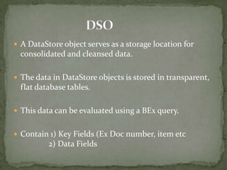 SAP BW Introduction. | PPTX