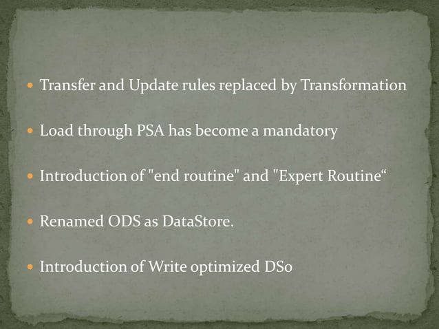 SAP BW Introduction. | PPTX | Databases | Computer Software and Applications