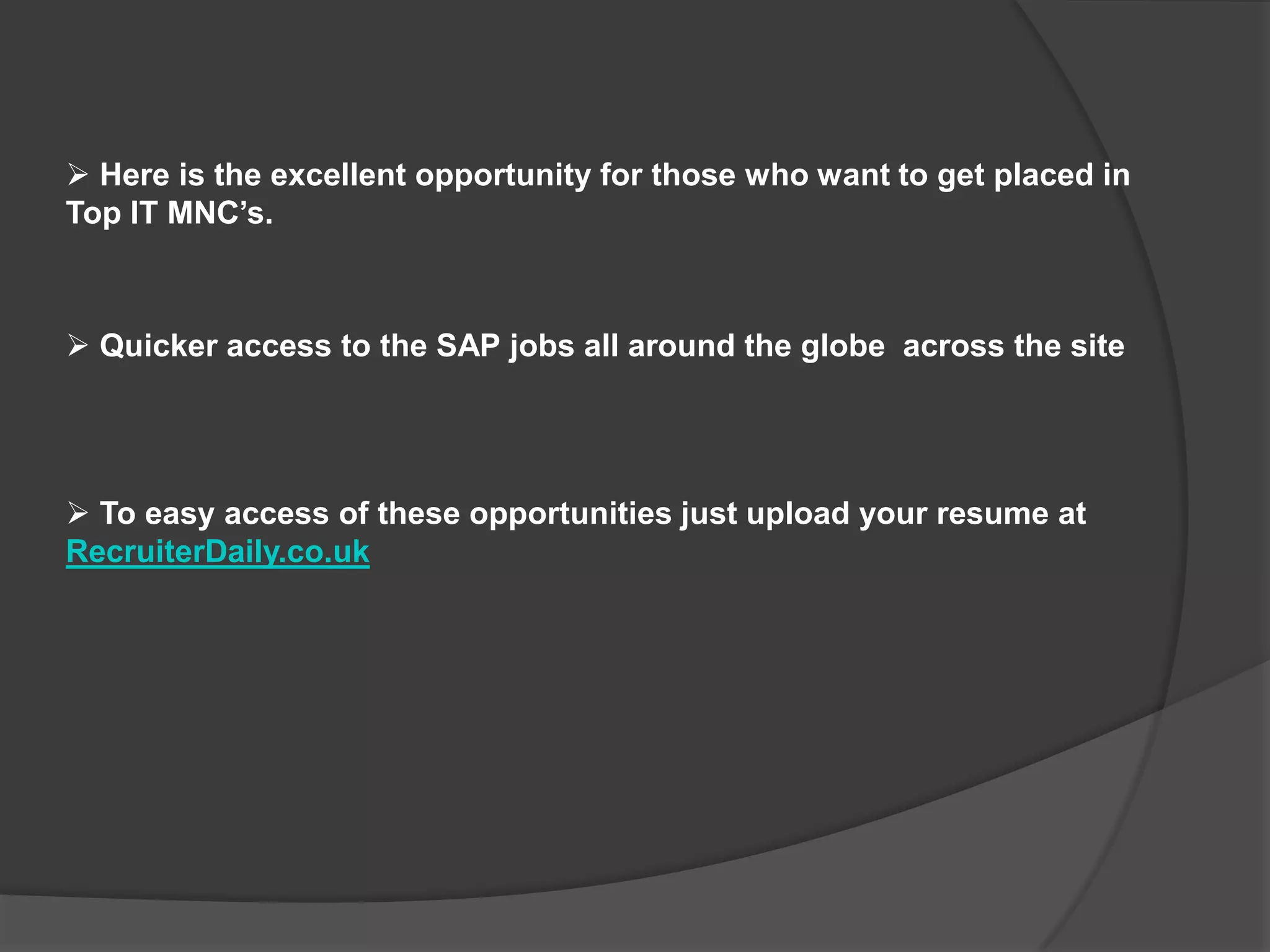SAP Interview Tips | PPT