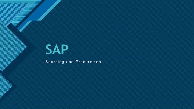SAP S/4 HANA sourcing and procurement to Public cloud | PPTX