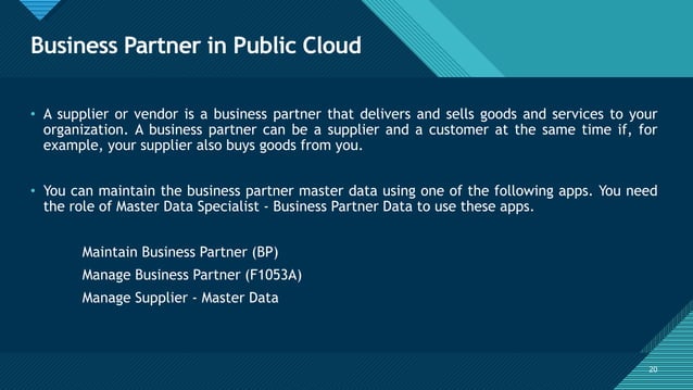 SAP S/4 HANA sourcing and procurement to Public cloud | PPTX