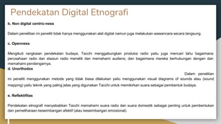 Sap 5 Digital Etnografi Kelompok 6 | PPTX