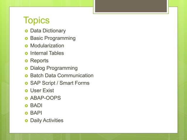 Sap abap | PPT