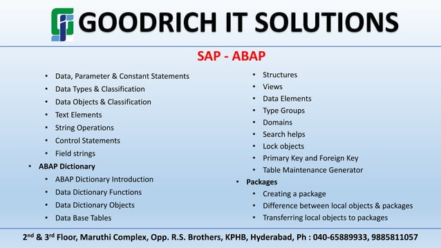 Sap abap | PPTX | Programming Languages | Computing