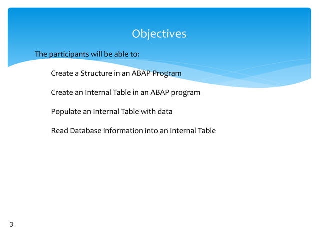 Sap abap-data structures and internal tables | PPTX | Databases | Computer Software and Applications