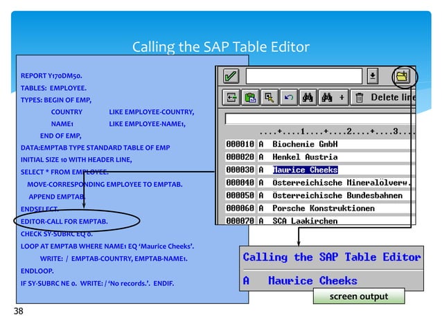 Sap abap-data structures and internal tables | PPTX | Databases | Computer Software and Applications