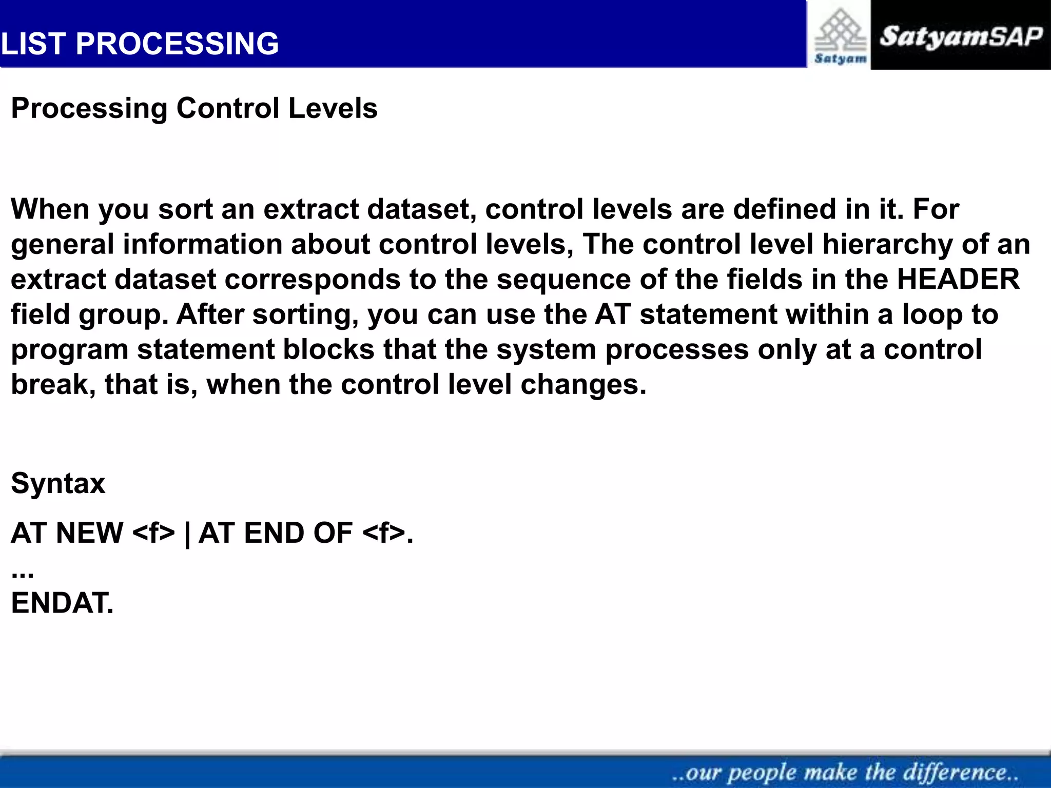 SAP-ABAP-List-Processing.ppt