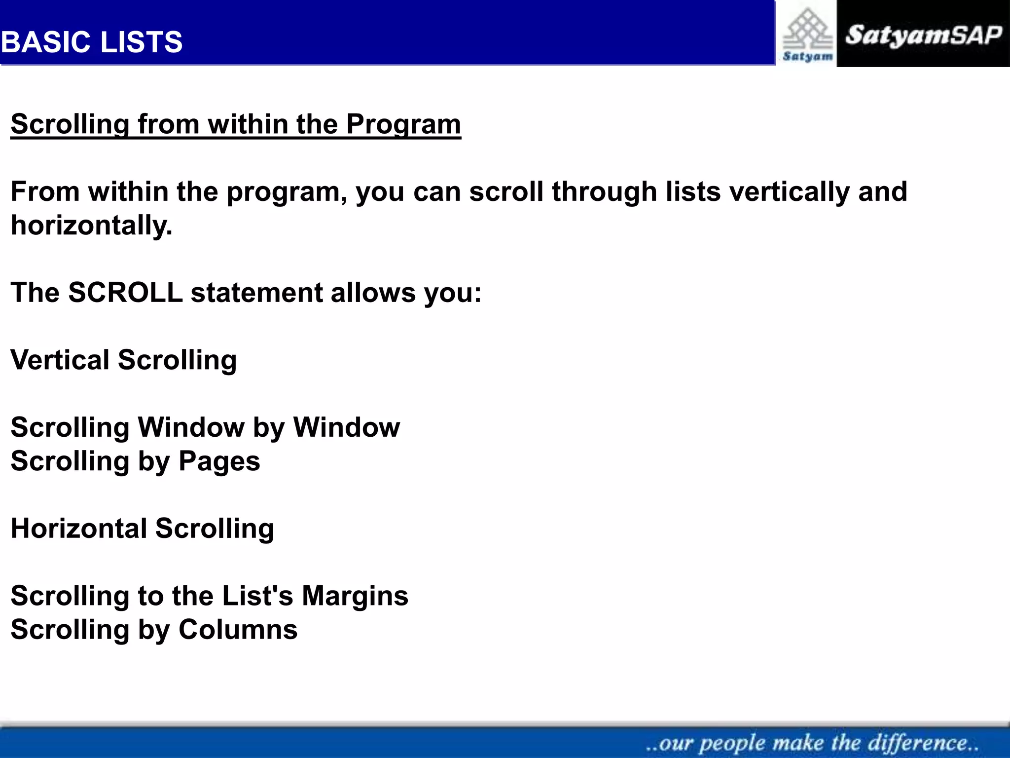 SAP-ABAP-List-Processing.ppt