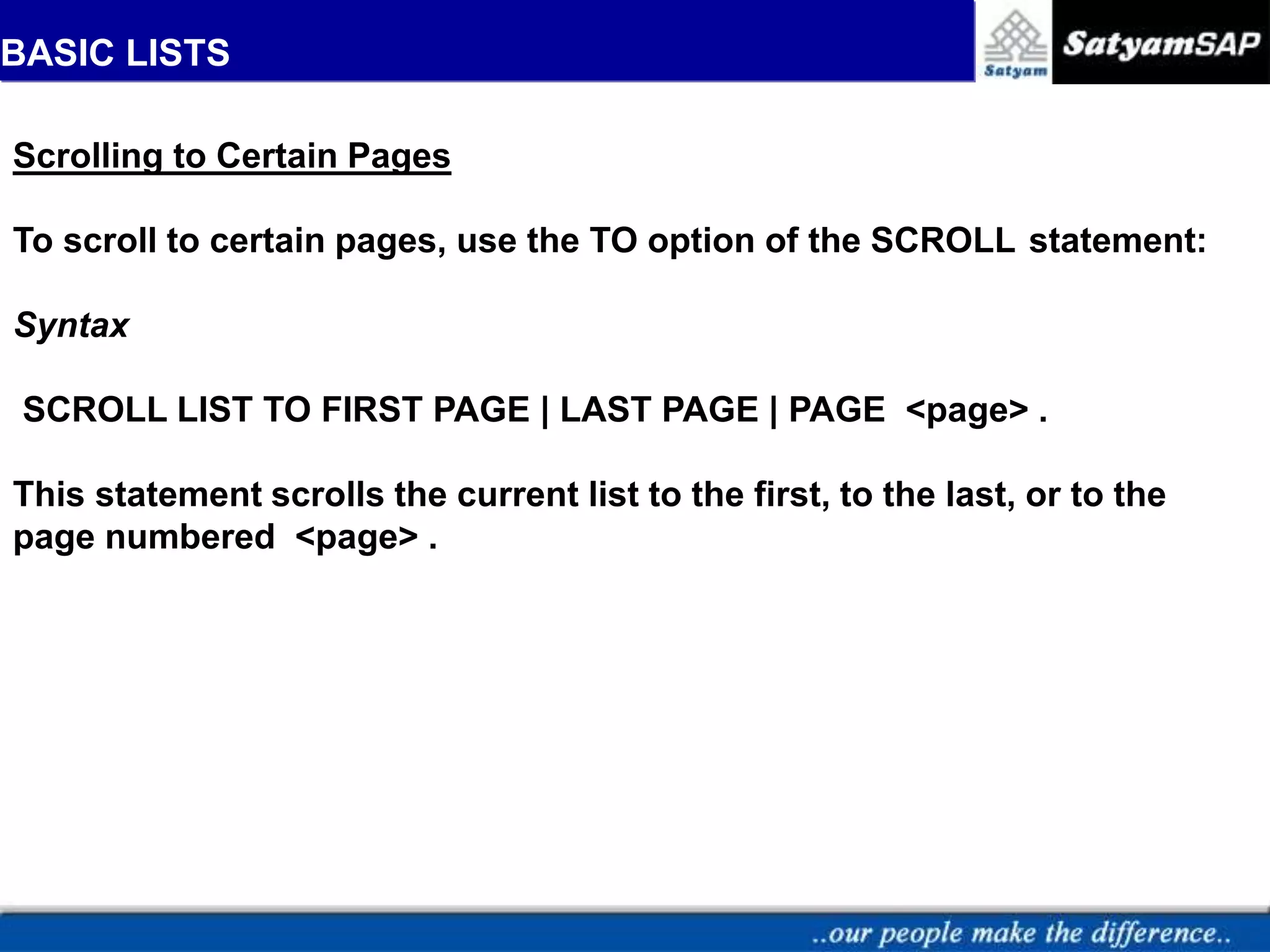 SAP-ABAP-List-Processing.ppt