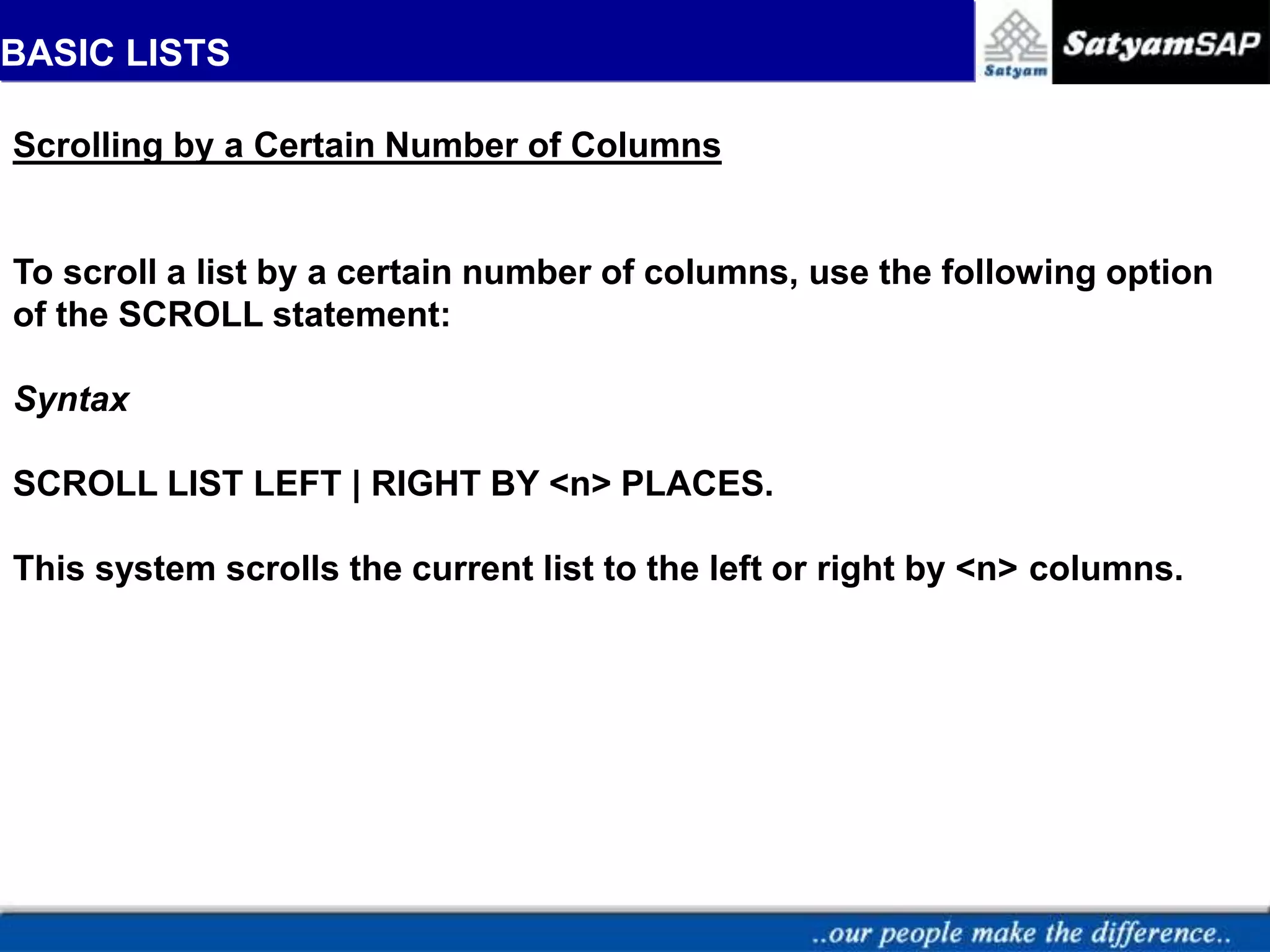 SAP-ABAP-List-Processing.ppt