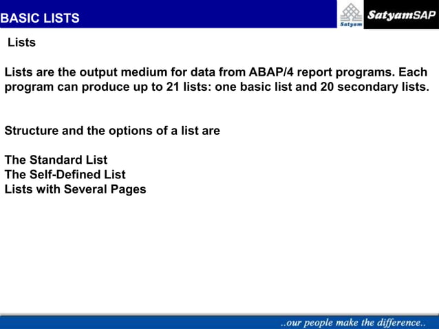 SAP-ABAP-List-Processing.ppt