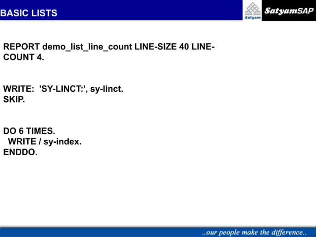 SAP-ABAP-List-Processing.ppt