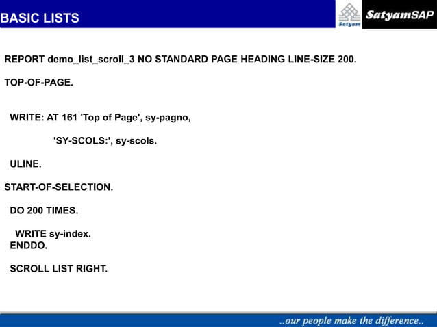 SAP-ABAP-List-Processing.ppt