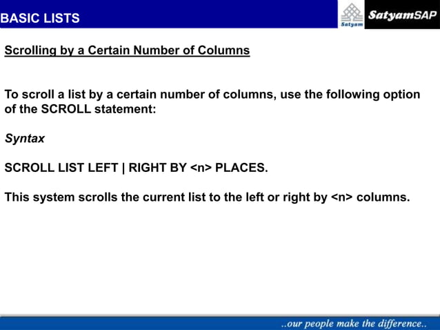 SAP-ABAP-List-Processing.ppt