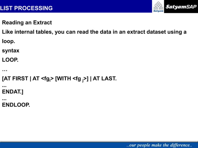 SAP-ABAP-List-Processing.ppt