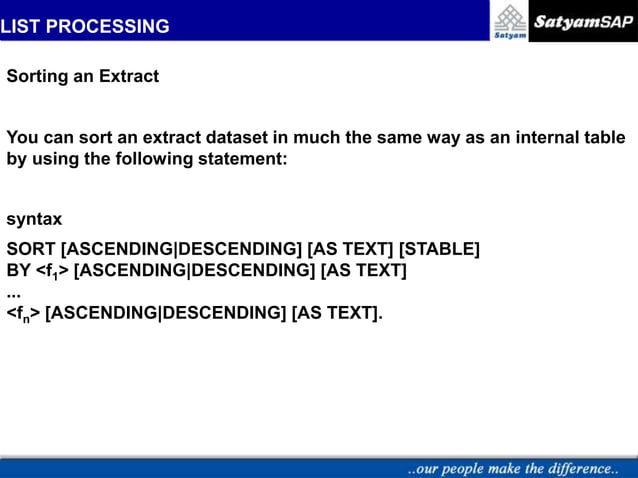 SAP-ABAP-List-Processing.ppt