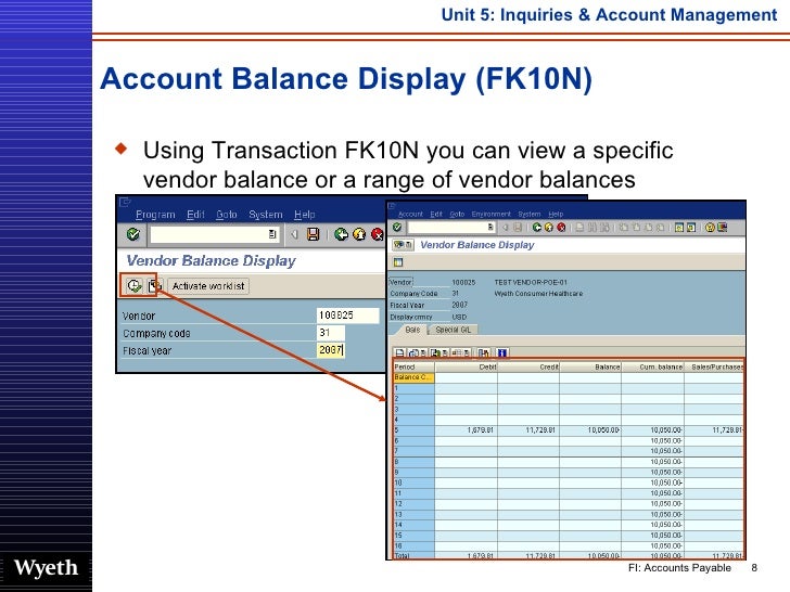 SAP Inquires Account Management | http://sapdocs.info