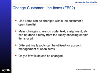 SAP Accounts Reveivable Functions | http://sapdocs.info | Credit Cards ...
