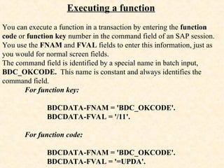 SAP-BDC know as Batch data conversion.ppt