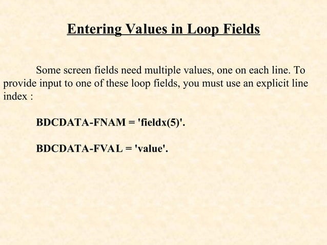 SAP-BDC know as Batch data conversion.ppt