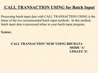 SAP-BDC know as Batch data conversion.ppt