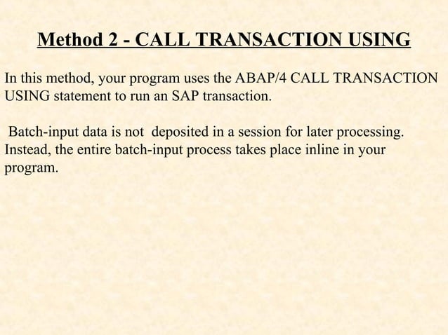 SAP-BDC know as Batch data conversion.ppt