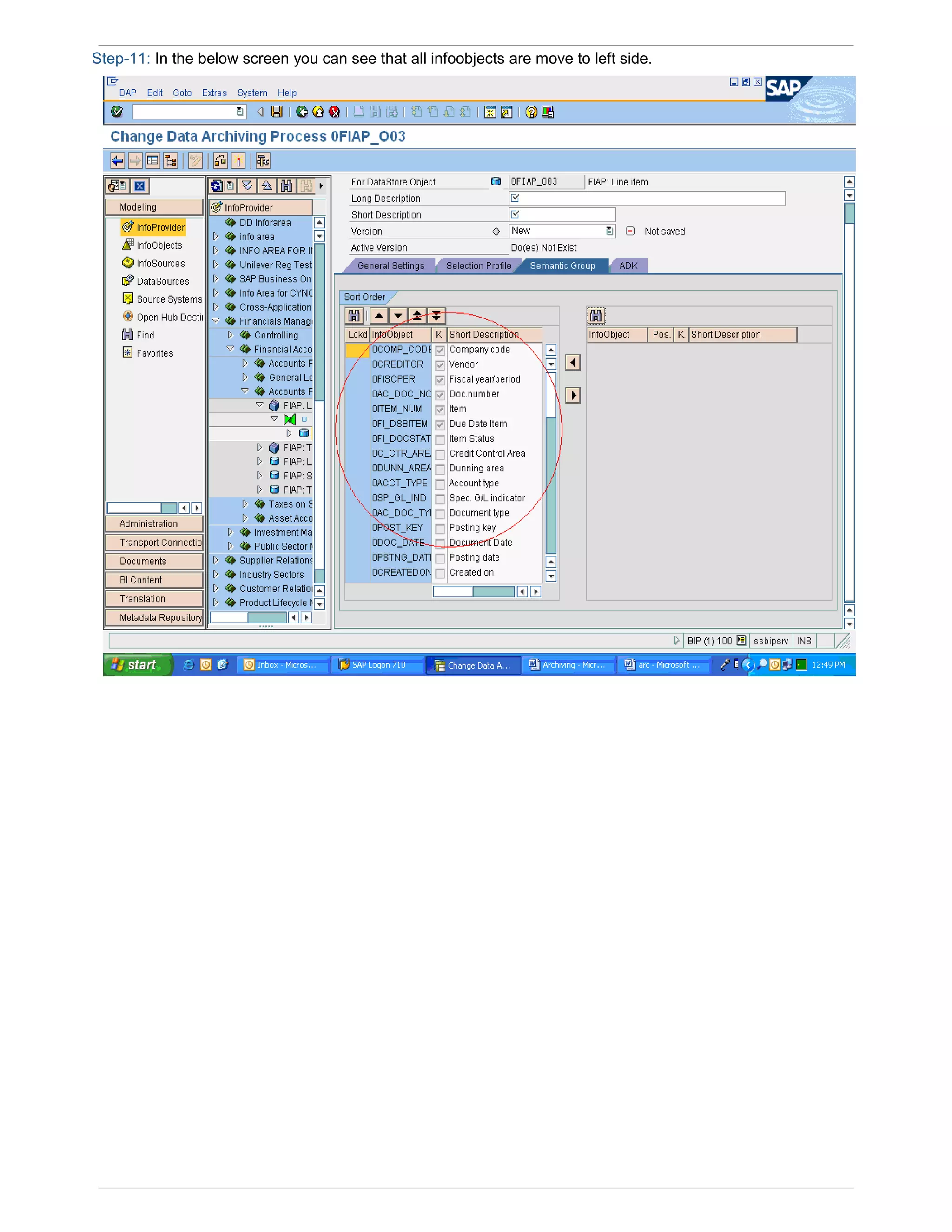 Sap bi step by step procedure for data archiving by adk and reloading archived data | PDF
