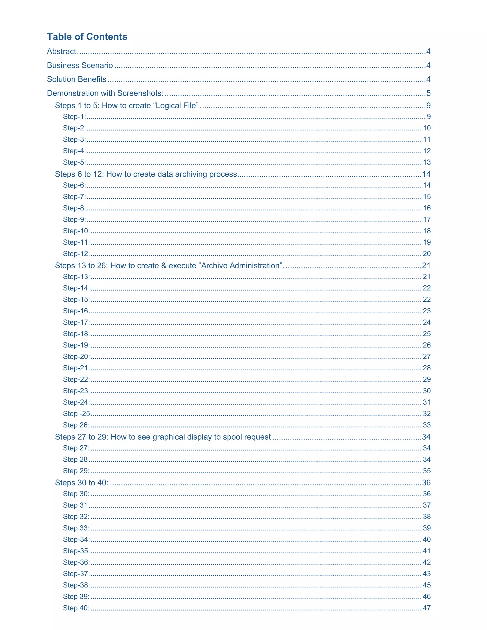 Sap bi step by step procedure for data archiving by adk and reloading ...