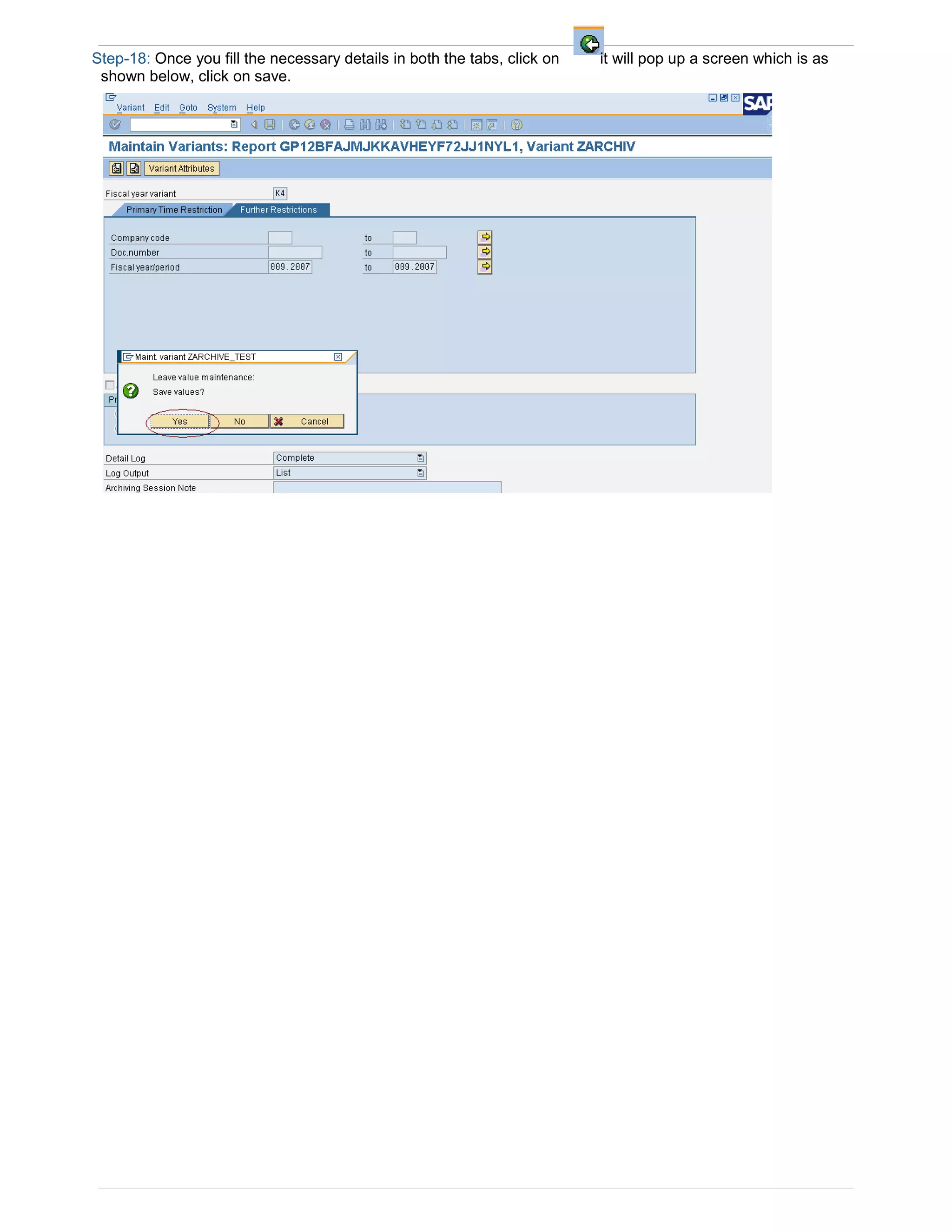 Sap bi step by step procedure for data archiving by adk and reloading archived data | PDF
