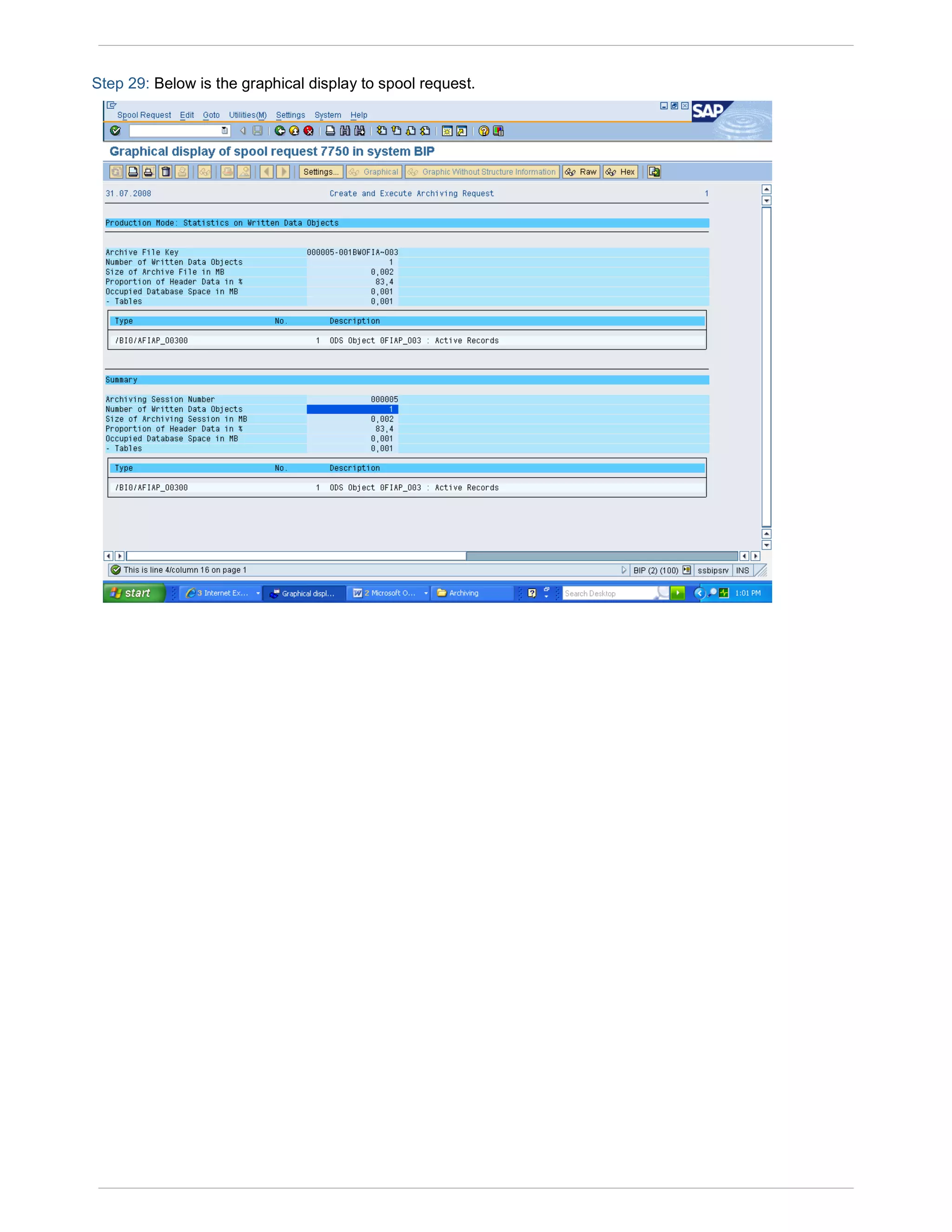 Sap bi step by step procedure for data archiving by adk and reloading ...